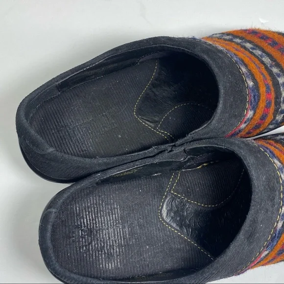 Born | Shoes | Born Kimmy Serape Wool Leather Southwest Clogs Mules ...